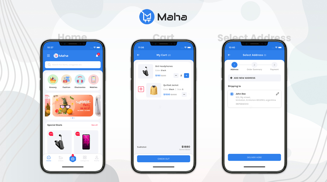 Maha - Ecommerce Flutter App by MahardhiThemes | CodeCanyon